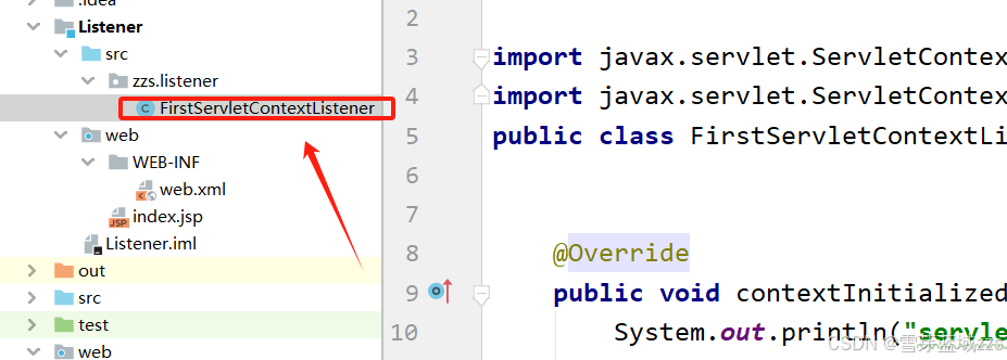 JavaWeb开发（十二）监听器Listener_java 监听器-CSDN博客