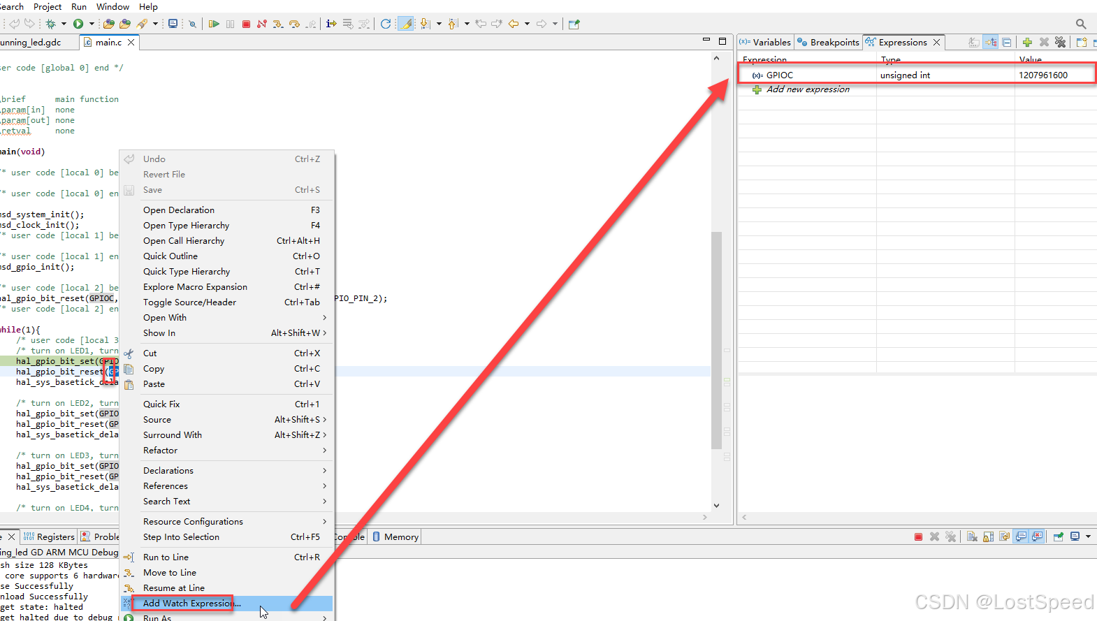 GD - GD32350R_EVAL开箱 + Embedded Builder 单步调试_gd32 embedded builder-CSDN博客