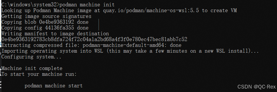 Windows 下安装及使用 Podman 和Podman desktop _podman windows安装-CSDN博客