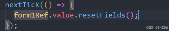 resetFields不存在与formRef中_error in v-on handler: "typeerror: this.$refs.form-CSDN博客