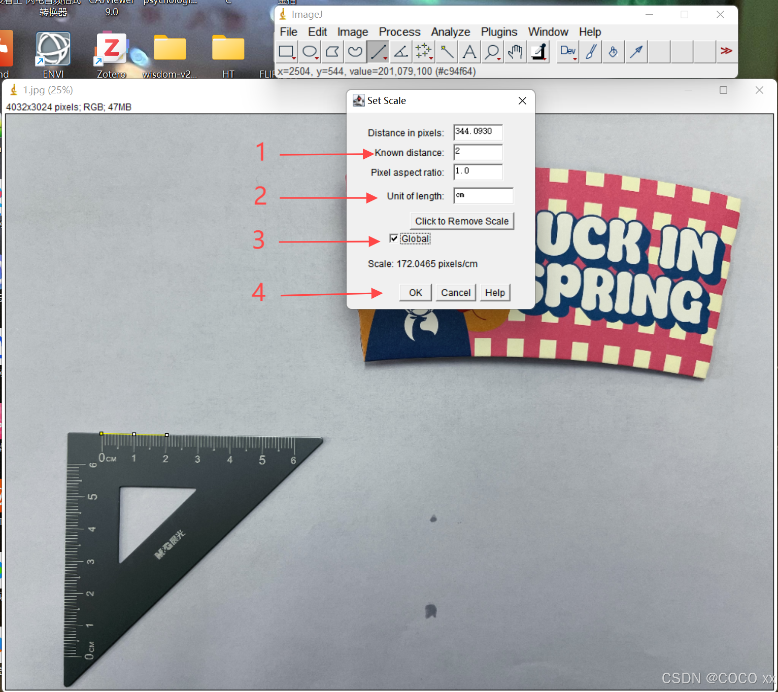 ImageJ计算叶面积_imagej测量面积-CSDN博客