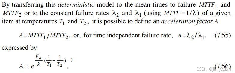 Reliability: Accelerated Testing_acceleration model 可靠性测试-CSDN博客