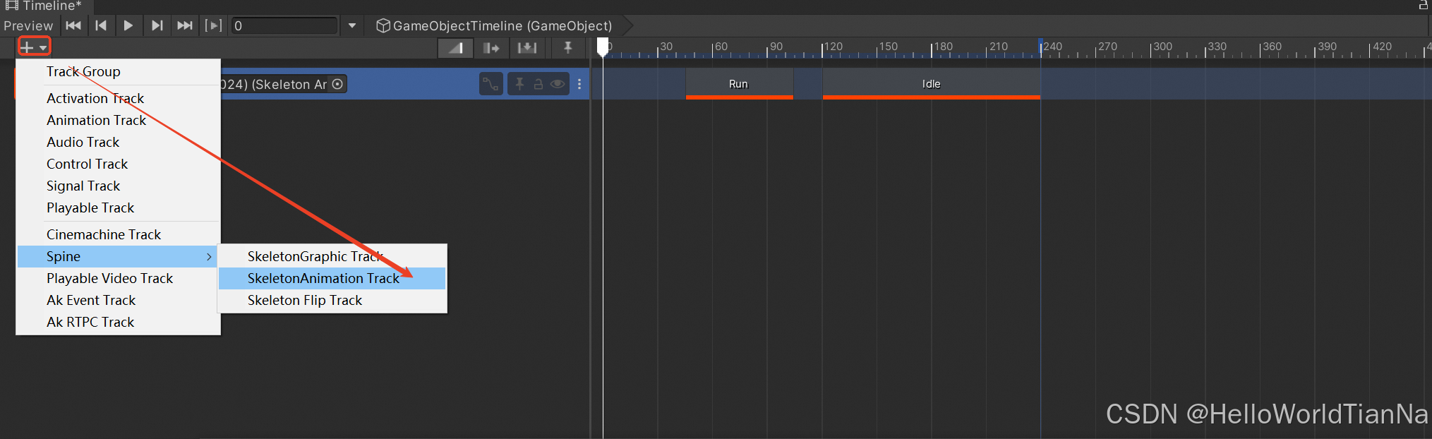 Timeline中支持Spine动画_spine timeline-CSDN博客