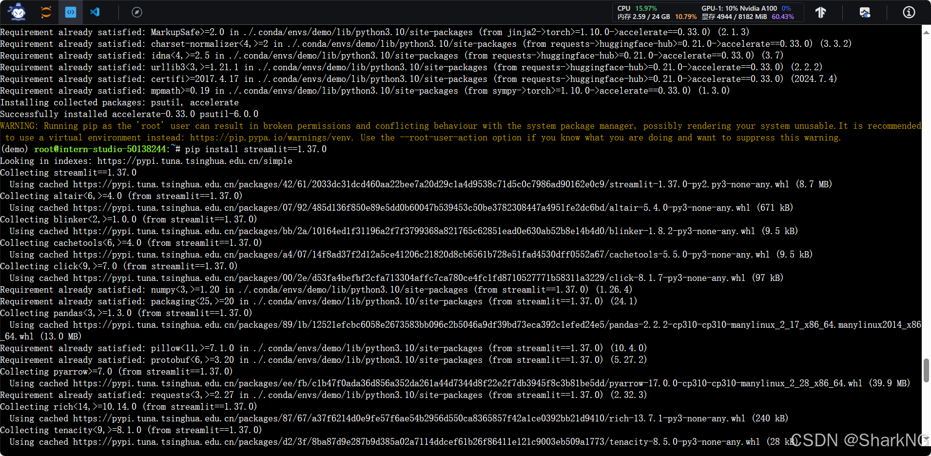 8G 显存玩转书生大模型 Demo-CSDN博客