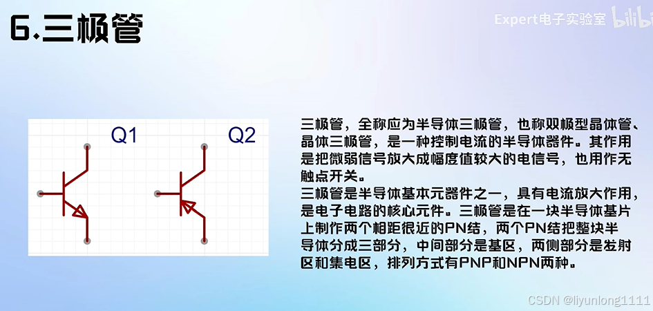 B站expert电子实验室,零基础入门pcb设计【入门篇】电路分析基础 基本元件(二极管三极管场效管)笔记expert电子实验室的第一个板子