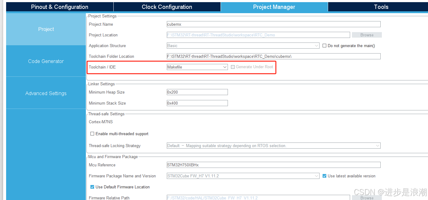 使用cubemx和rt-thread studio联合配置(以RTC时钟为例）_rt-thread studio cubemx-CSDN博客