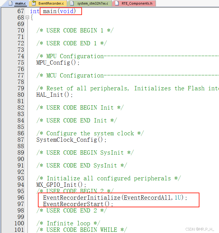 keil中Event Recorder功能打印的简单使用-CSDN博客