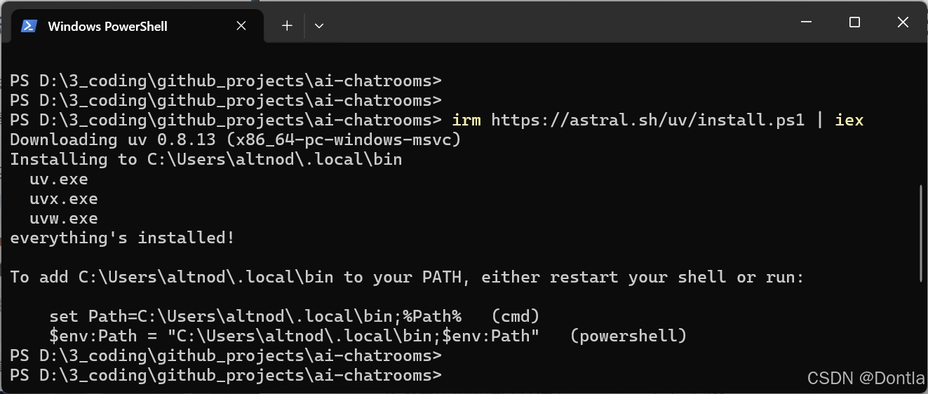 uv命令介绍（高性能Python包管理工具，旨在替代pip、pip-tools和virtualenv等传统工具）uv介绍、uv工具-CSDN博客