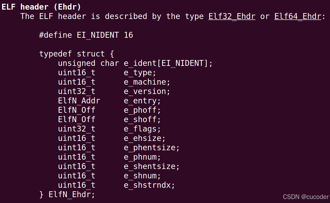 ELF文件_c语言 elf文件-CSDN博客
