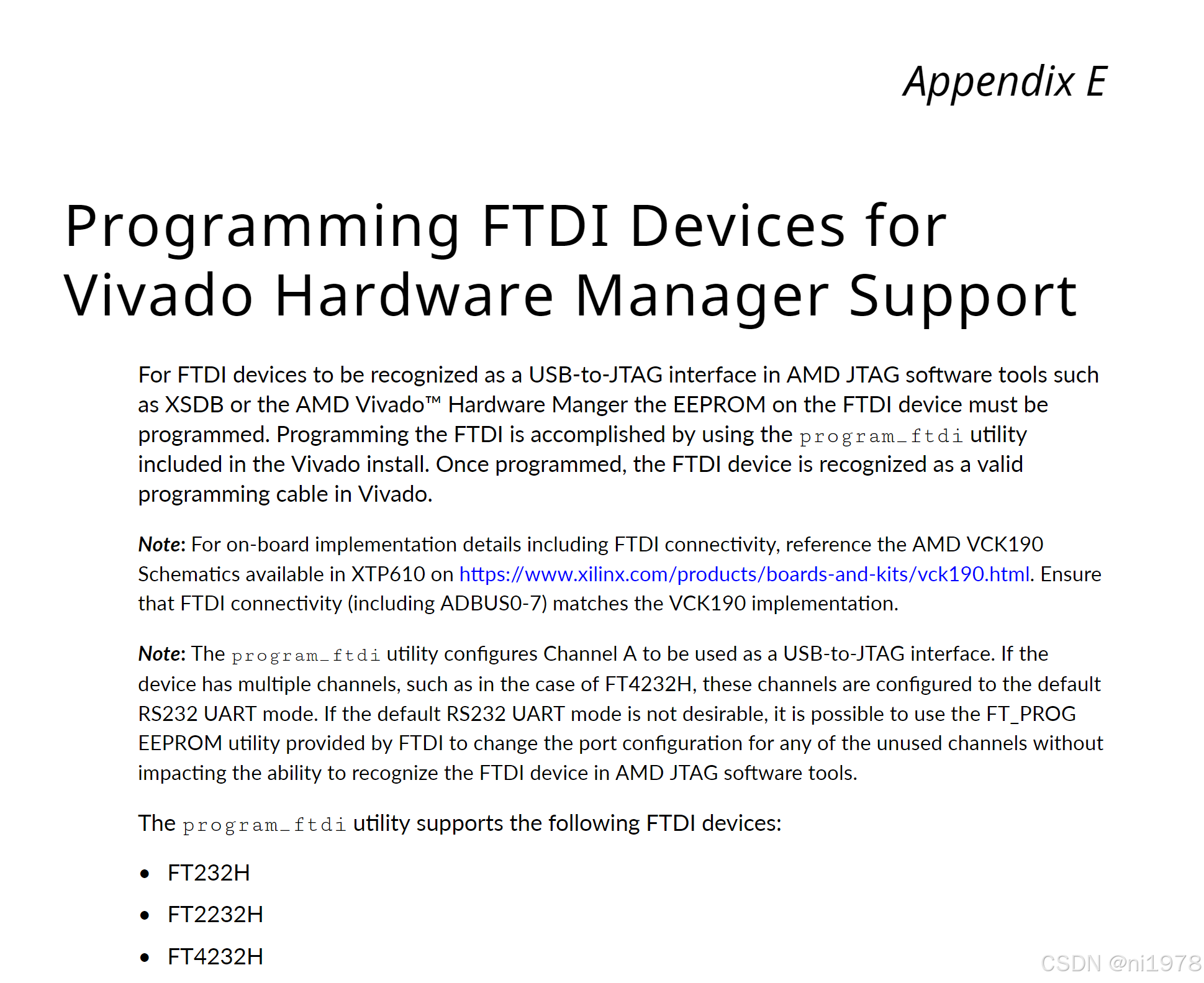 ZCU106开发板恢复FT232H JTAG连接方法_vivado program ftdi-CSDN博客
