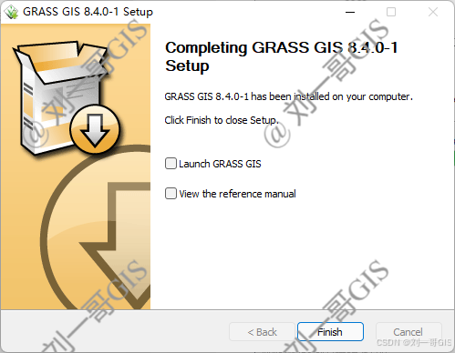 【GRASS GIS零基础入门教程】1.1：GRASS GIS8.4下载、安装与配置-CSDN博客