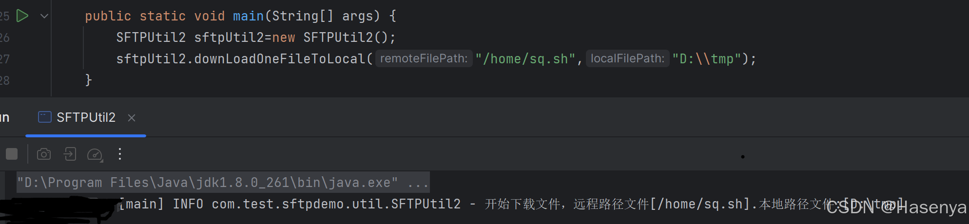 java SFTP从服务器下载文件到指定目录_java sftp下载文件到本地指定路径-CSDN博客