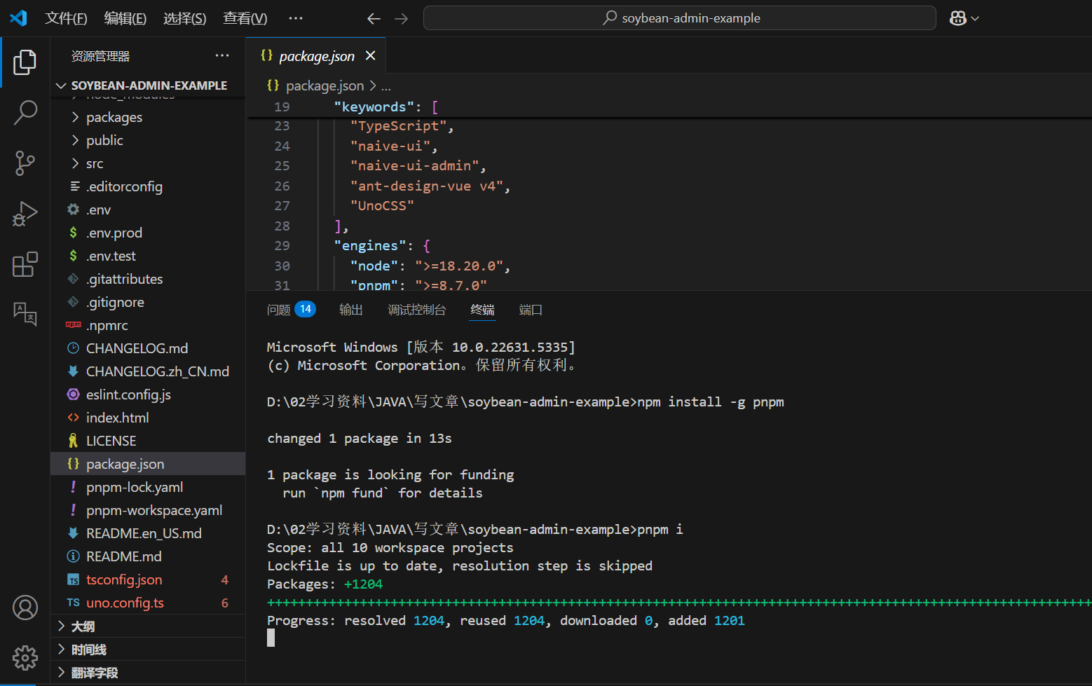 Soybean-admin使用教程（一）开源代码下载使用_soybean admin-CSDN博客