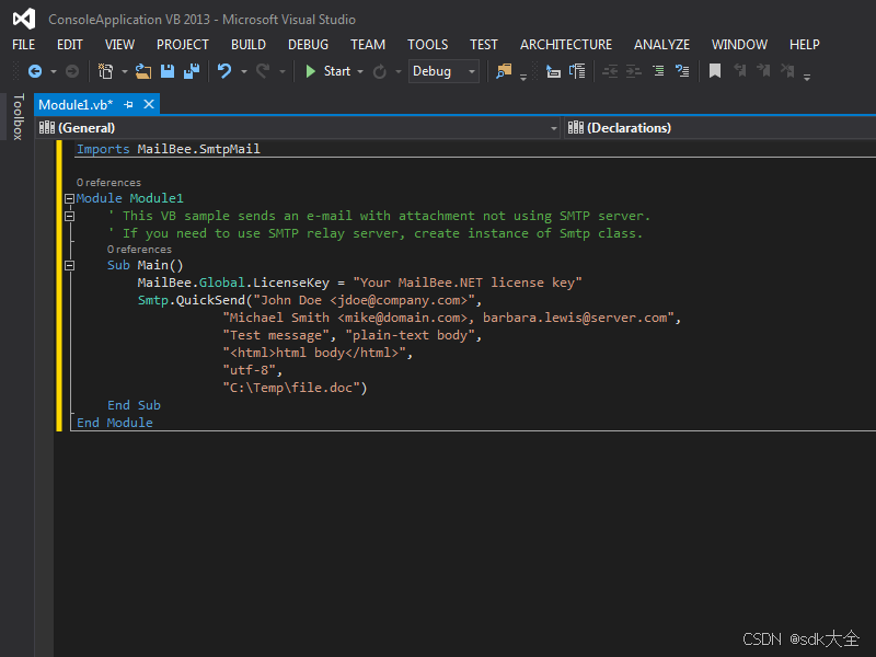 电子邮件 SDK -MailBee.NET 12.5-CSDN博客