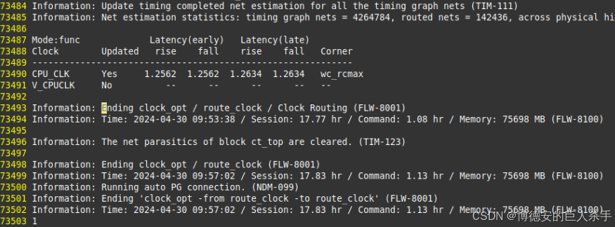ICC2 CTS LOG分析-CSDN博客