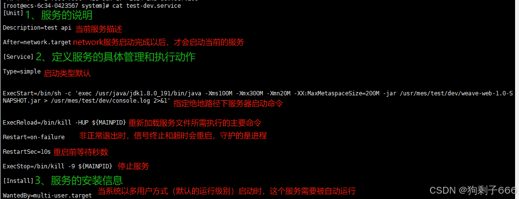 Linux利用systemctl命令运行Java项目_systemctl java-CSDN博客