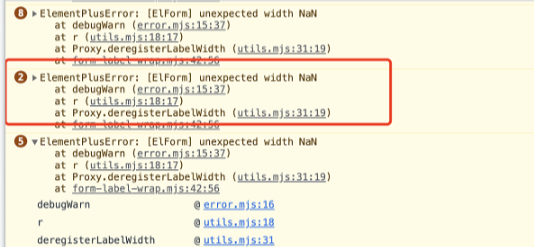 element-plus报错: [ElForm] unexpected width NaN_elementpluserror: [elform] unexpected width nan-CSDN博客