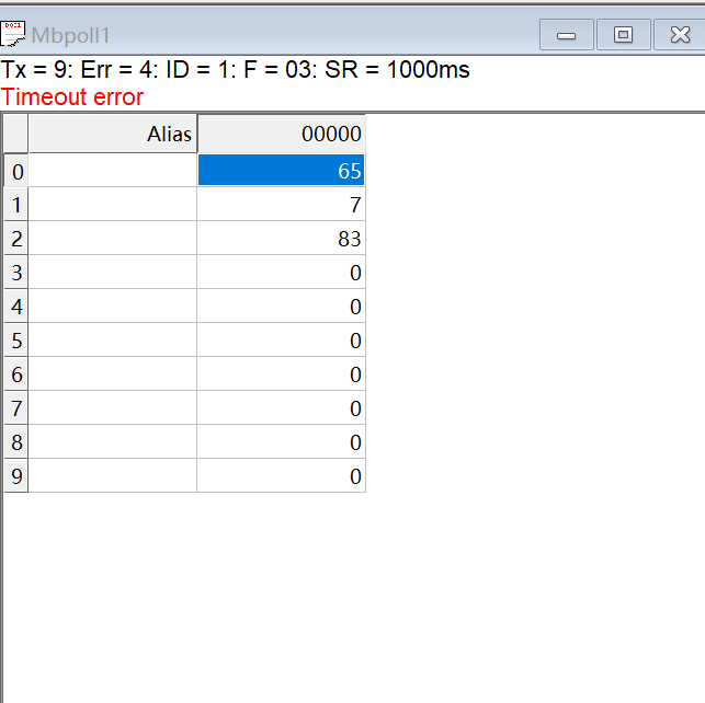 基于野火的freemodbus从机程序移植成功现象记录(含源码)并解决了Timeout error问题_modbus poll timeout ...