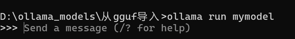 Ollama自定义导入模型——保姆级教程（CPU运行）_ollama导入gguf模型-CSDN博客