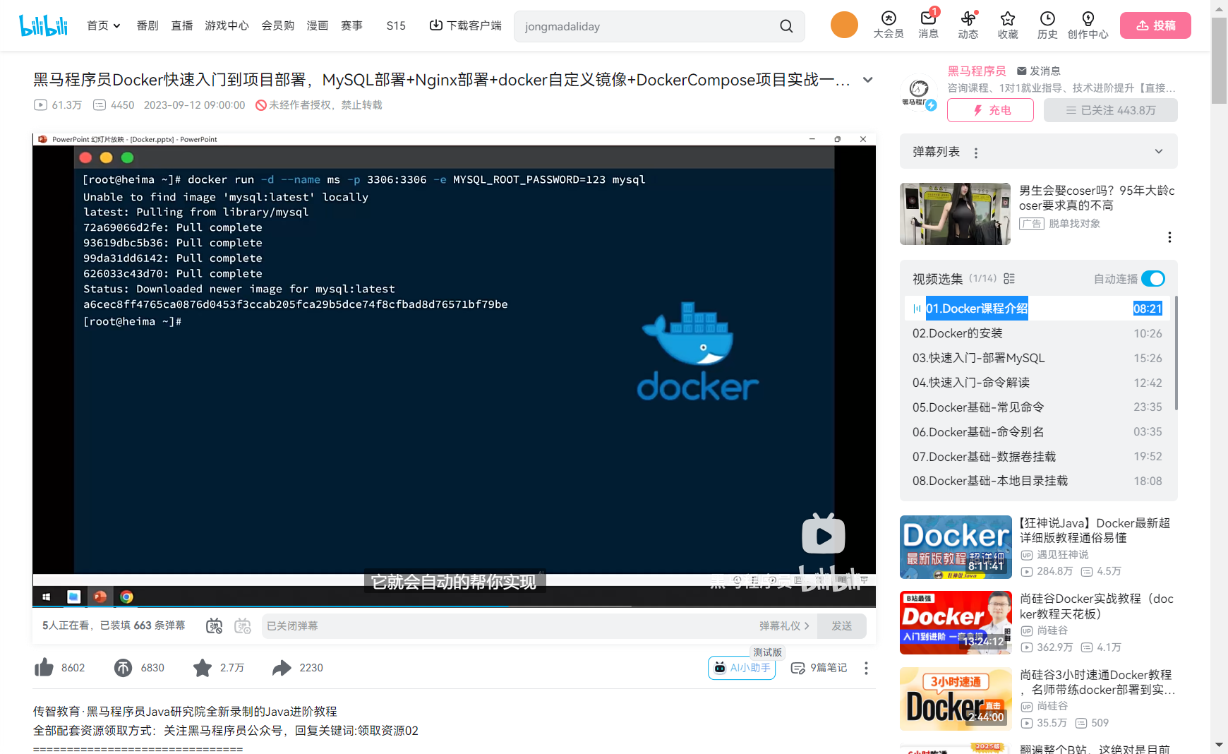 01.Docker课程介绍08:21-CSDN博客