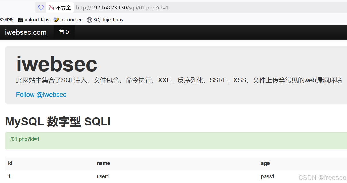 iwebsec靶场之sql注入练习_iwebsec靶场数据库.db-CSDN博客