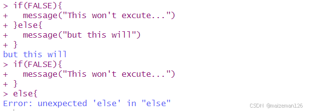 R语言——流程控制_r if else-CSDN博客