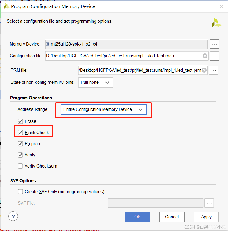 Vivado程序固化到Flash时报错：[Labtools 27-3347] Flash Programming Unsuccessful: Byte 169320 does not ...