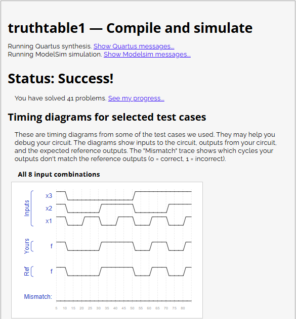 verilog HDLBits刷题[基本逻辑门]“Truthtable1”---Truth tables真值表-CSDN博客