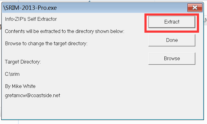 在虚拟机win7中安装srim（图文版，非常详细）_srim安装-CSDN博客