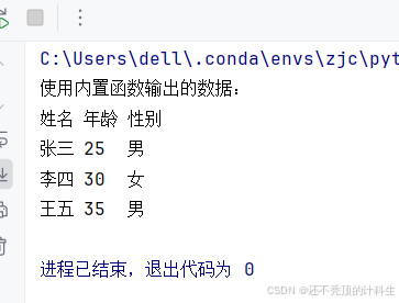 Tabulate: 优雅的使用tabulate库来格式化读取输入表格-CSDN博客