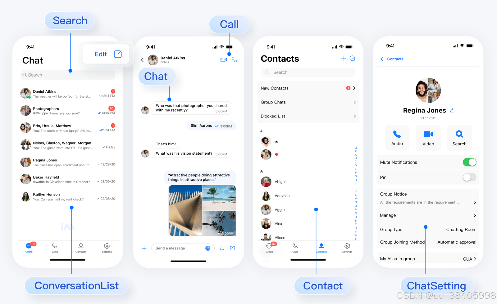 用 React Native 实现一个 Chat 聊天应用_reactnative聊天组件-CSDN博客