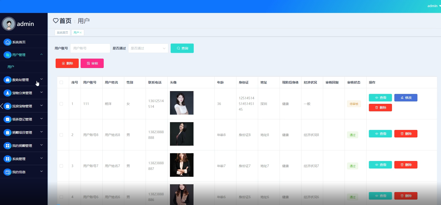 基于数据可视化springbootvue的流浪猫狗救助系统设计和实现源码论文部署讲解等 Csdn博客