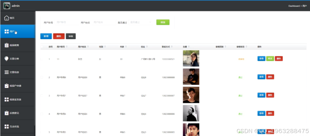 基于django的农村低保户网站设计与实现论文python+java+nodejs+php-CSDN博客