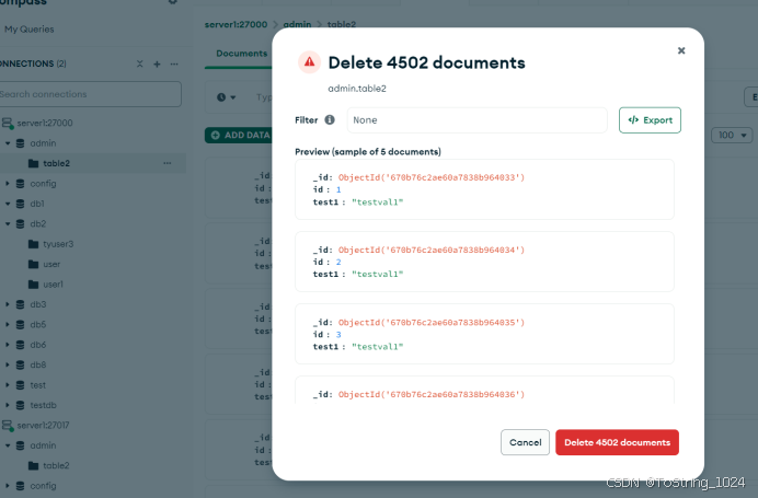 全网最详细mongodb数据备份恢复迁移，mongodbcompass官方标配版mongodb Compass 备份 Csdn博客