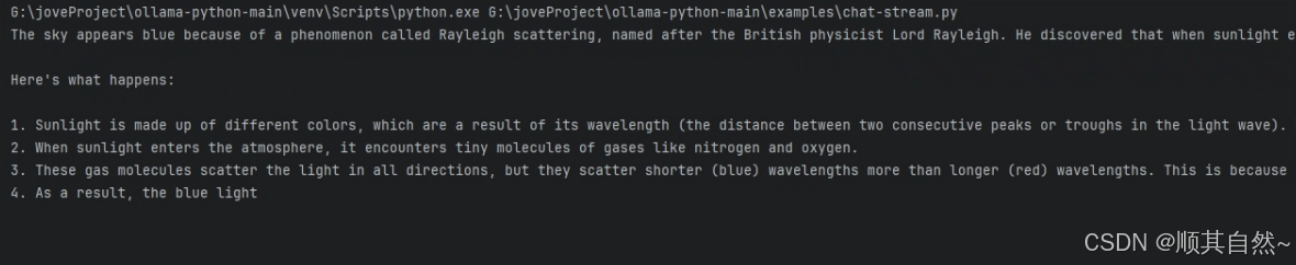Ollama 的代码（Python）调用_python ollama-CSDN博客