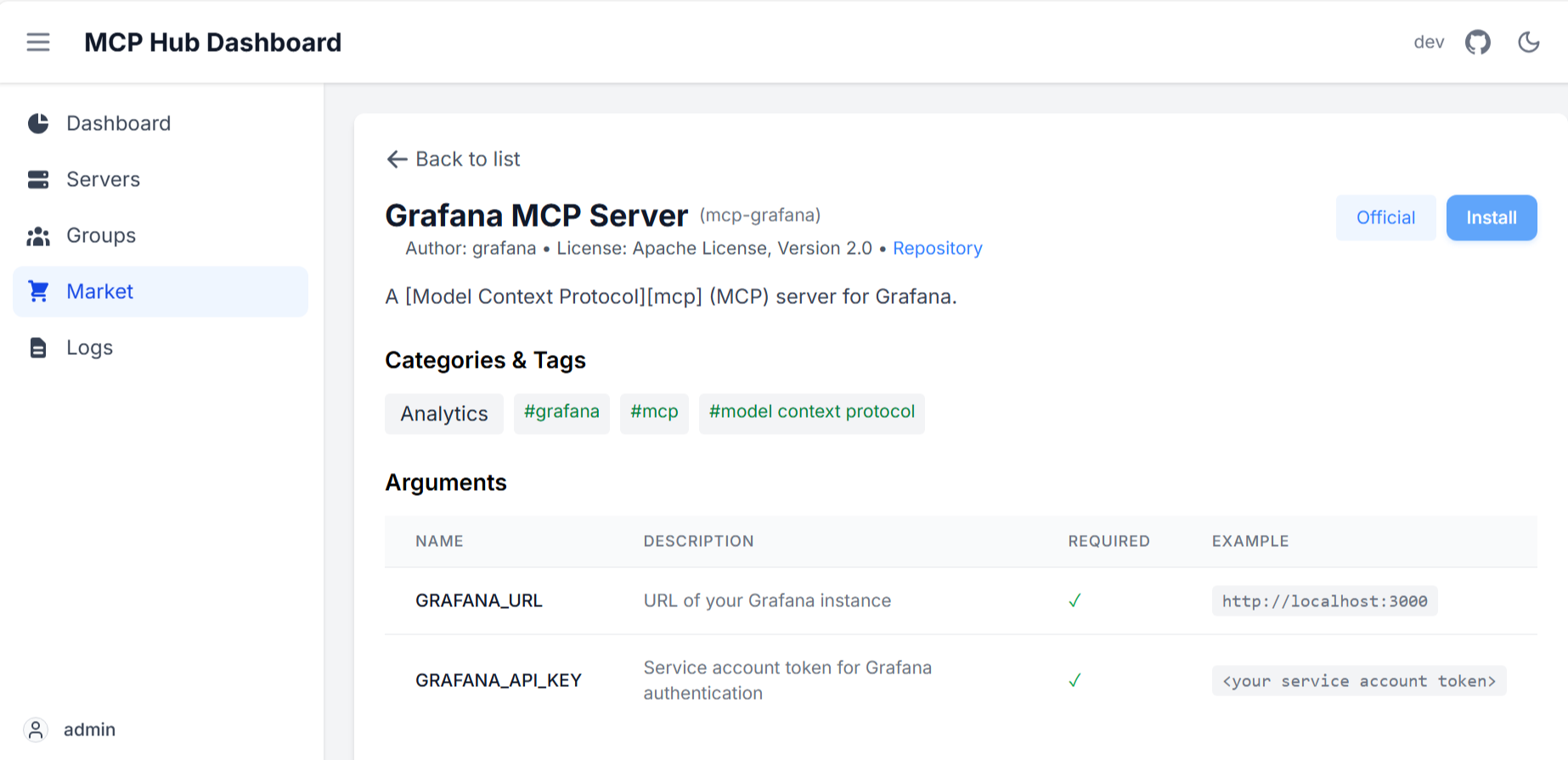 MCPHub部署（以grafana为例）_mcp hub-CSDN博客
