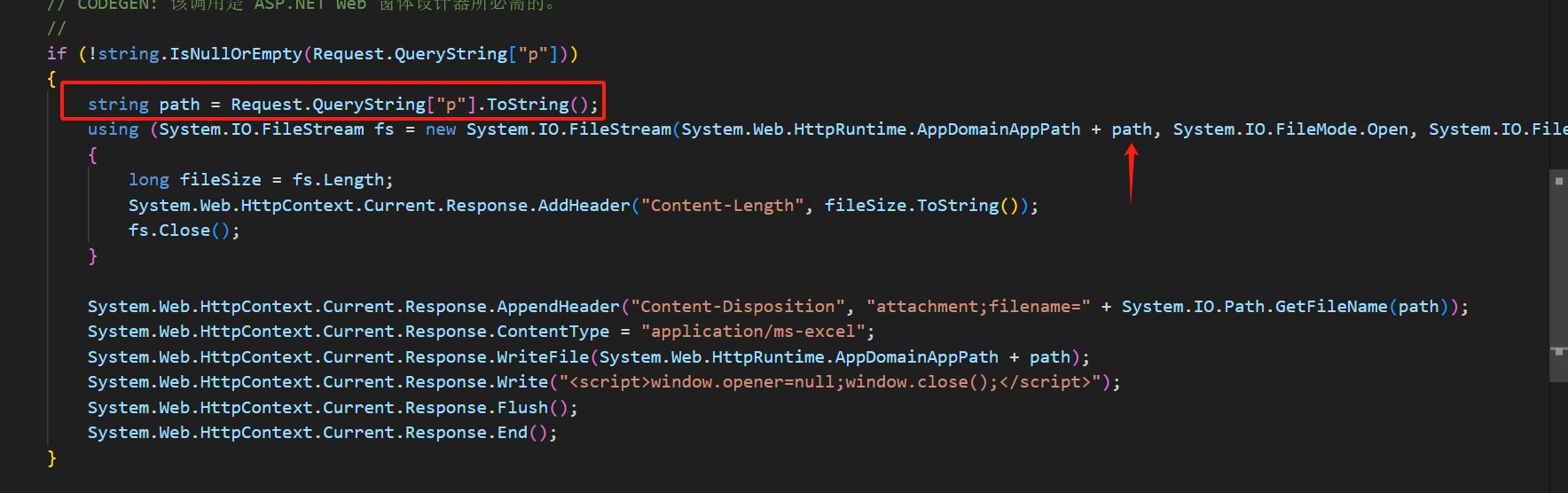 ASP.NET代码审计 任意文件读取_asp 任意文件读取-CSDN博客