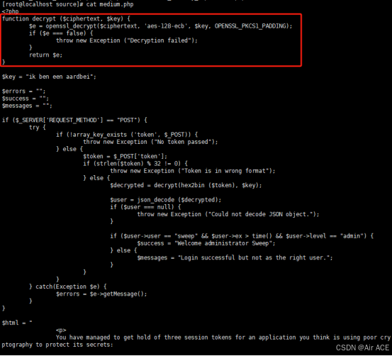 DVWA-medium Cryptography Problems_dvwa cryptography-CSDN博客