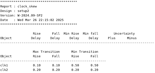 SDC命令详解：使用set_clock_transition命令进行约束_sdc transition相关设置-CSDN博客