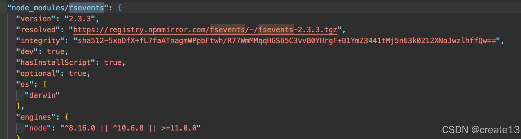 太坑了！！npm WARN tarball tarball data for fsevents@xx版本号 npm WARN tar ENOENT: no such file or 这个报错就 ...