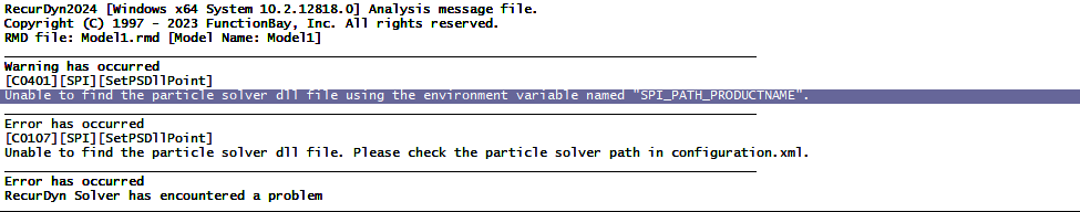 recurdyn2024和EDEM2022耦合仿真-2_edem和recurdyn耦合报错unable to find the particle solve-CSDN博客