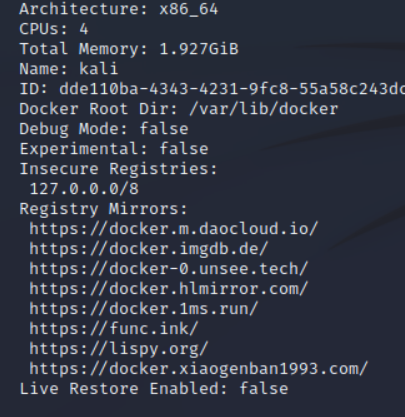 kali安装docker以及docker镜像的配置-CSDN博客