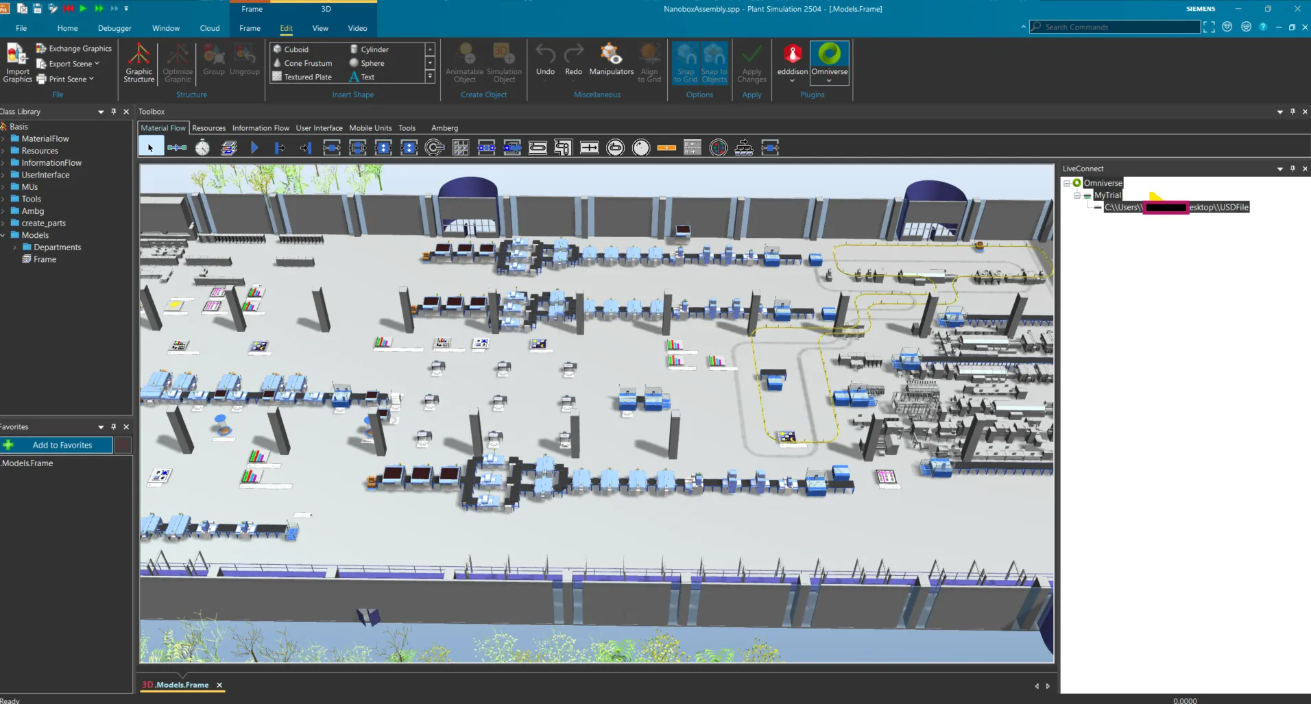 Plant Simulation 2504版本支持仿真模型连接NVIDIA Omniverse渲染与可视_plant ...