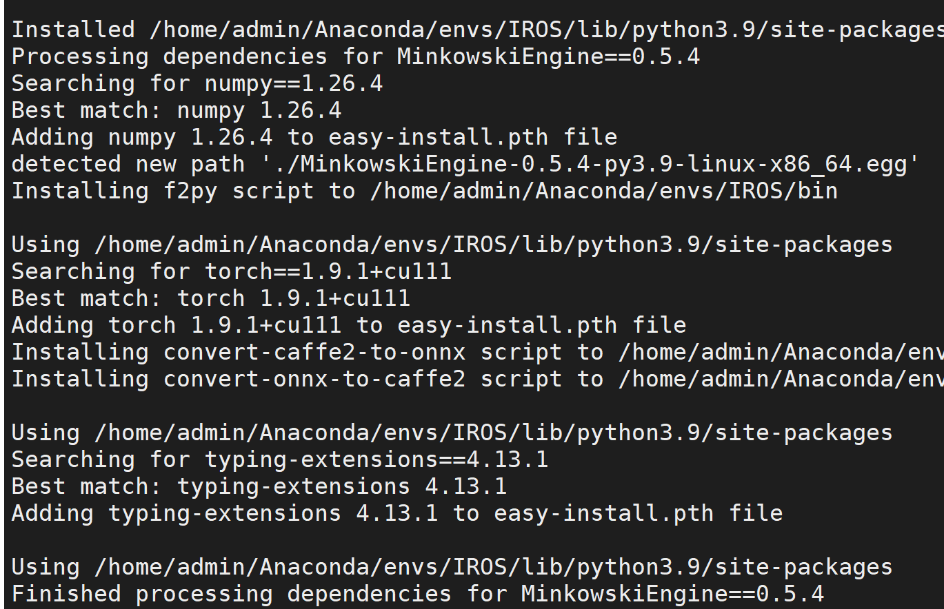 Linux 安装MinkowskiEngine库_minkowskiengine库安装-CSDN博客