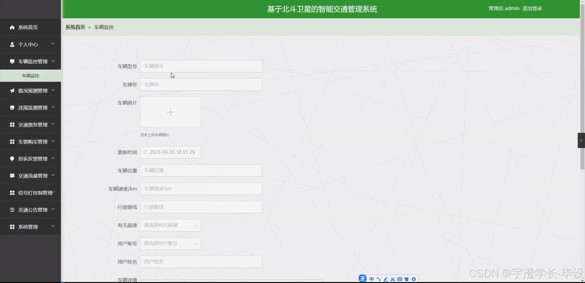 Python毕设基于北斗卫星的智能交通管理系统30946程序论文基于python的智能交通信号灯控制系统设计与实现参考文献 Csdn博客