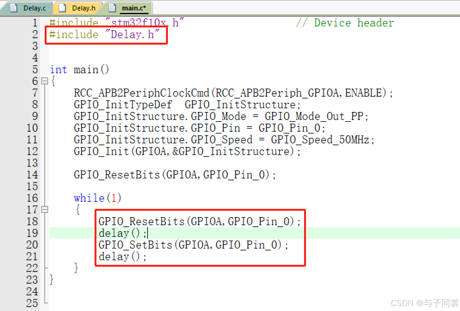 自学stm32f103c8t6（三）——led流水灯江科大stm32f103c8t6点亮led Csdn博客 