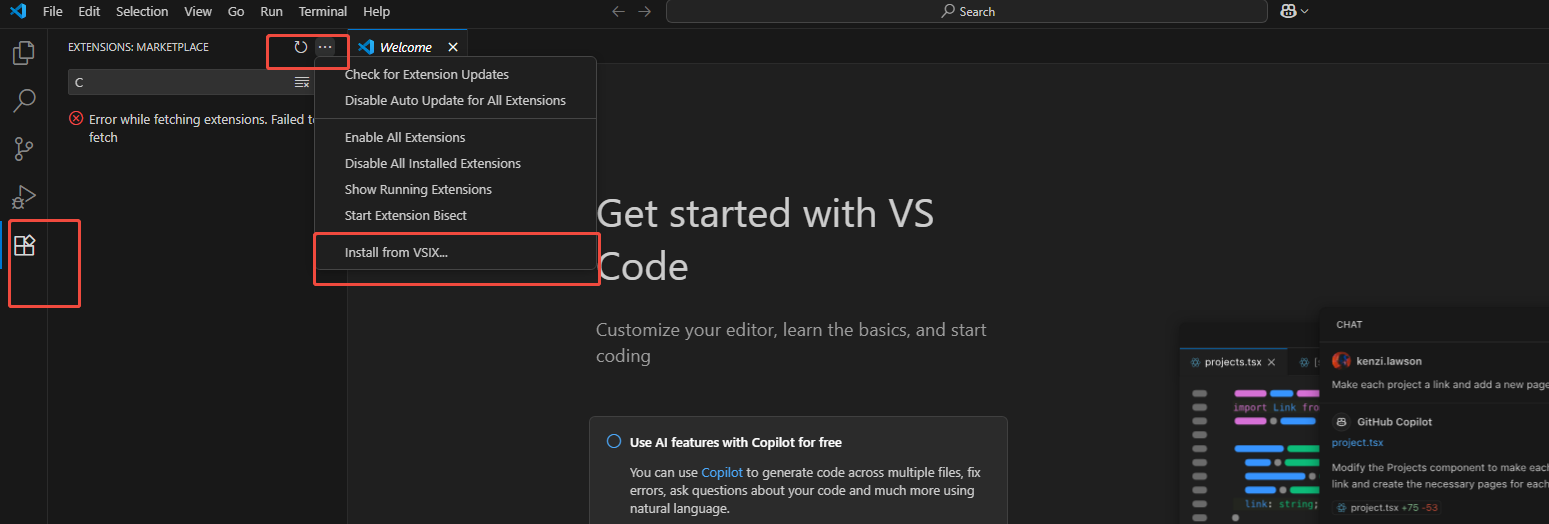 内网-VScode下载离线插件_open vsx registry-CSDN博客