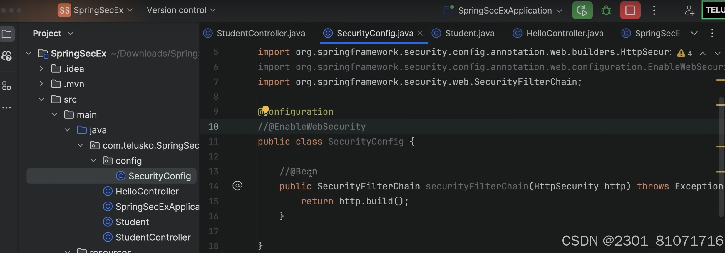 Spring Security 6 with SpringBoot_springsecurity6-CSDN博客