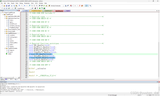 STM32F1HAL库的FreeRTOS学习_stm32f1的freertos-CSDN博客
