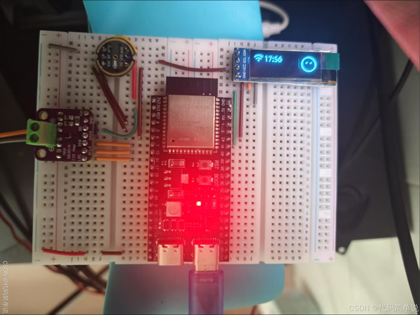 Esp32手把手diy Ai小智语音助手教程 一 配件选购与组装教程小智esp32接线 Csdn博客 3608